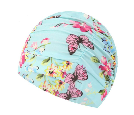 Nylon Swim Cap - Butterflies | Chemo - Hats