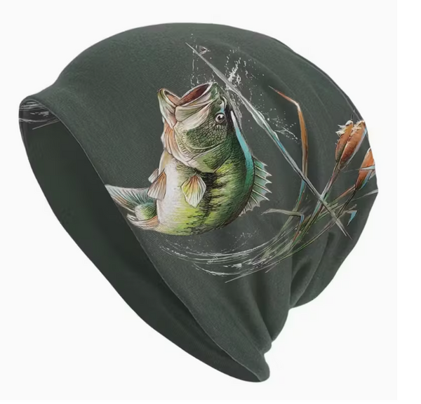Bass Fish Beanie | Chemo - Hats