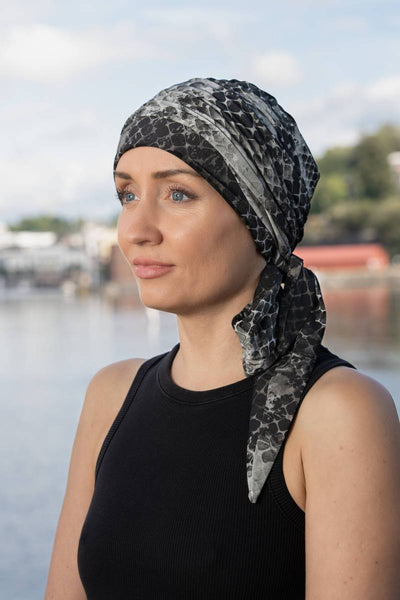 The Reversible Softie Wrap – Stiletto Snake & Dark Grey by Jon Renau ...