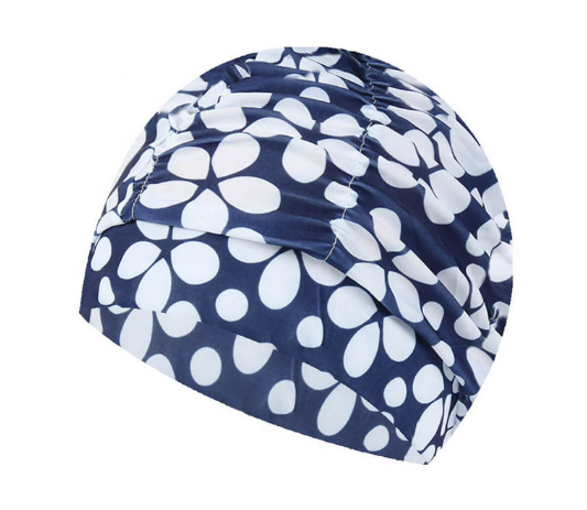 NYLON SWIM CAP - FLORAL | Chemo - Hats